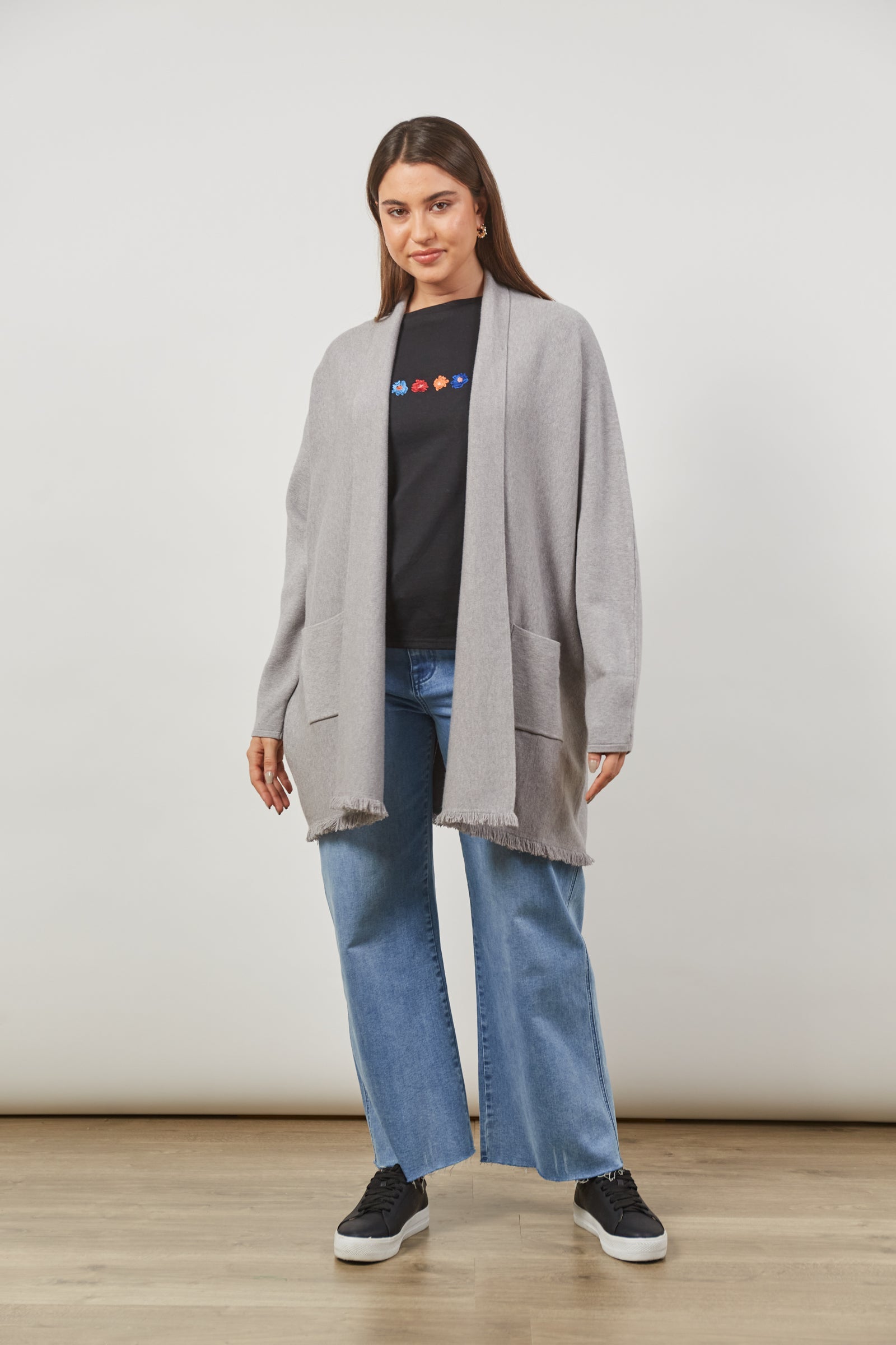 Horizon Cardigan - Flint