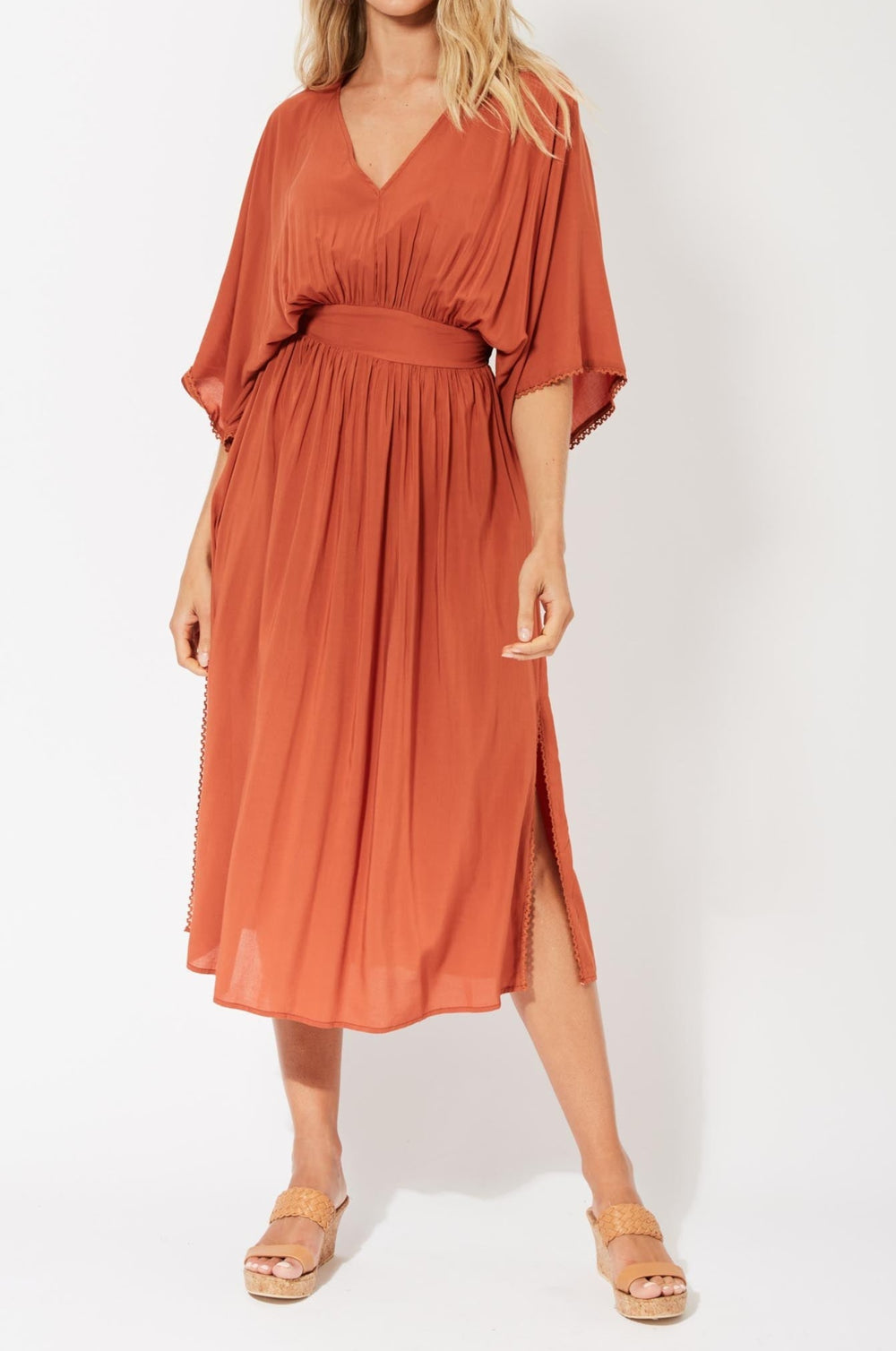 Saba Batwing Maxi - Rust